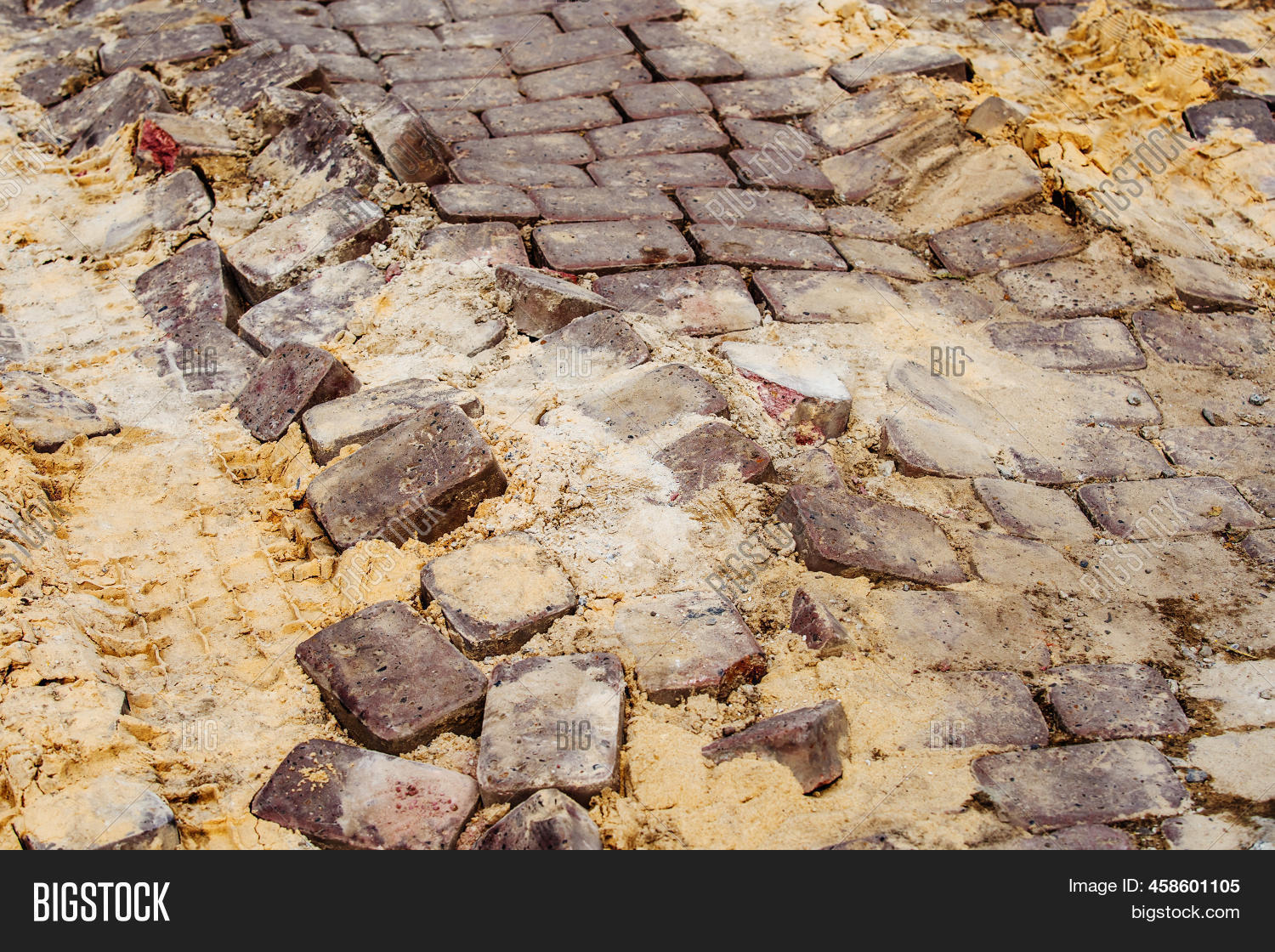 Destroyed Paving Image & Photo (Free Trial) | Bigstock