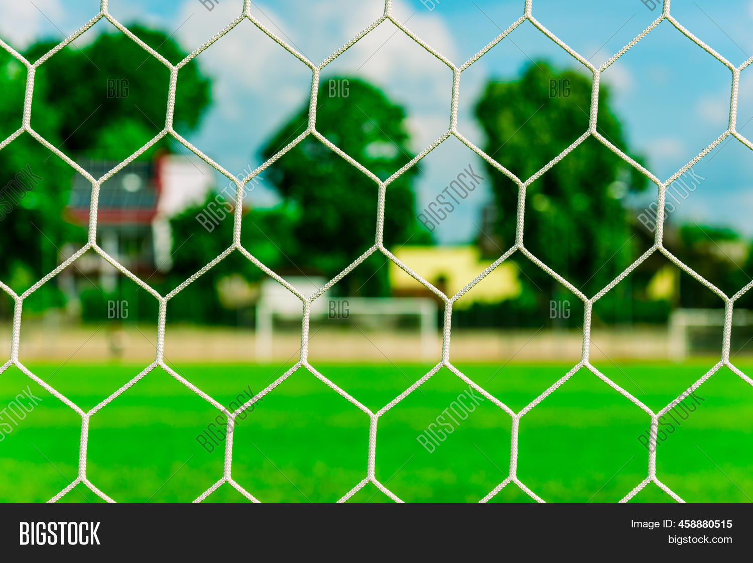 Nets Soccer Field. Image & Photo (Free Trial) | Bigstock