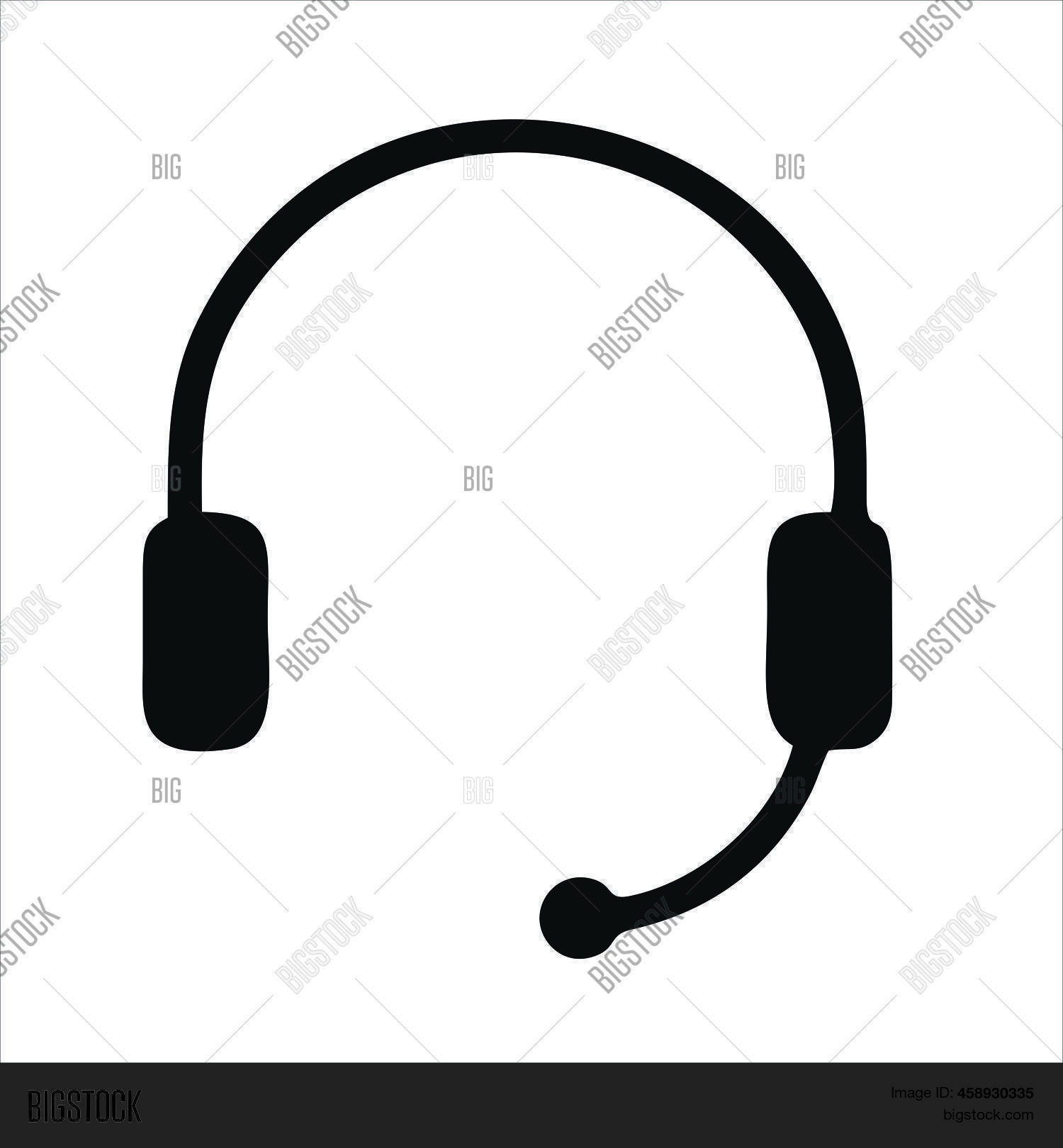 Headset Icon, Vector & Photo (Free Trial) | Bigstock
