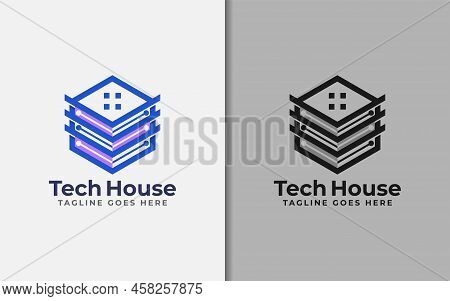Abstract Tech House Vector & Photo (Free Trial) | Bigstock