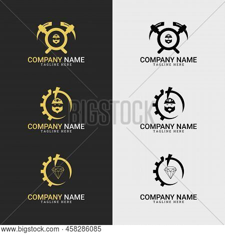 Diamond Mining Logo, Vector & Photo (Free Trial) | Bigstock