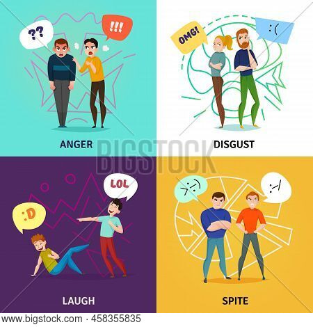 People Emotions Vector & Photo (Free Trial) | Bigstock