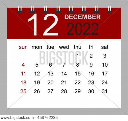December 2022. Vector Vector & Photo (Free Trial) | Bigstock