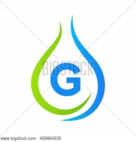 Letter G Drop Water Vector & Photo (Free Trial) | Bigstock
