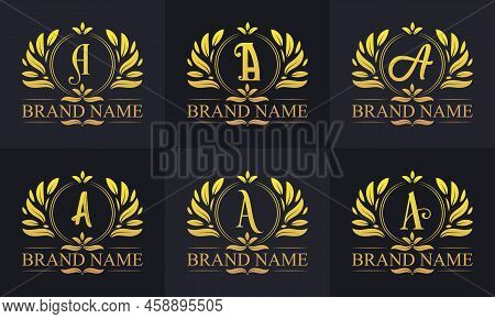 Vintage Letter Logo Vector & Photo (Free Trial) | Bigstock