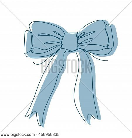 Cute Gift Bow On Vector & Photo (Free Trial) | Bigstock