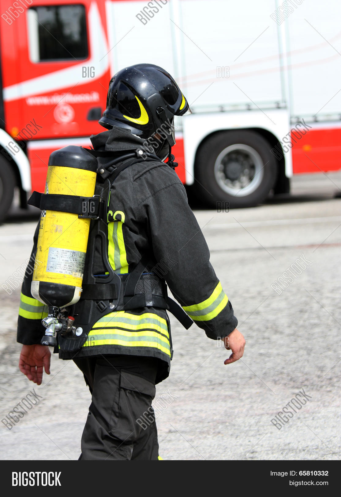 Italian Firefighter Image & Photo (Free Trial) | Bigstock