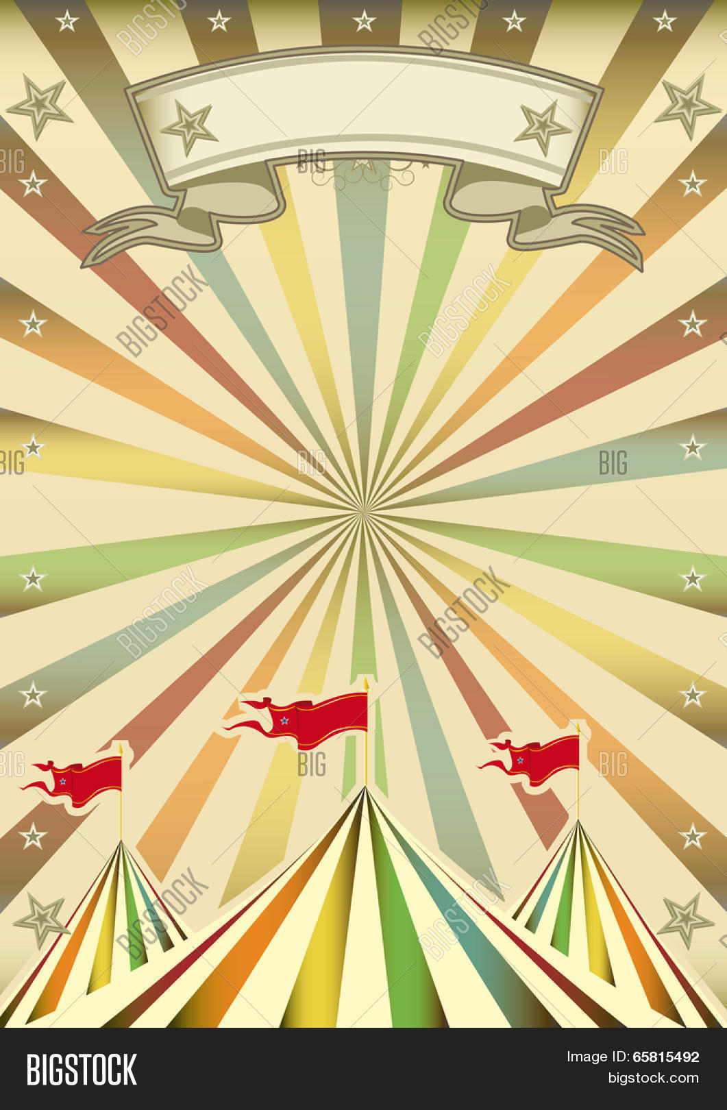 Multicolor Circus Vector & Photo (Free Trial) | Bigstock