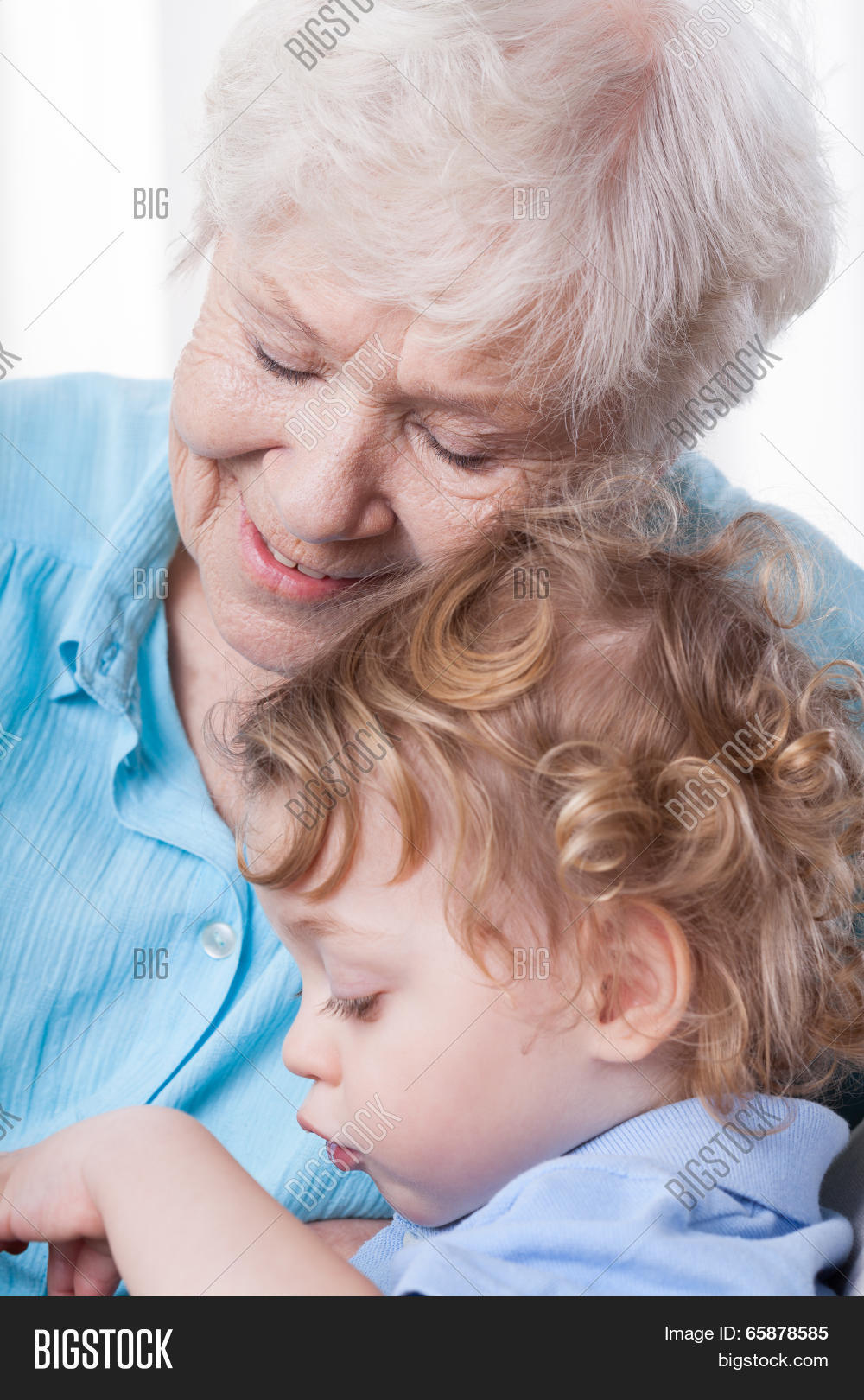 Grandma Her Grandchild Image & Photo (Free Trial) | Bigstock