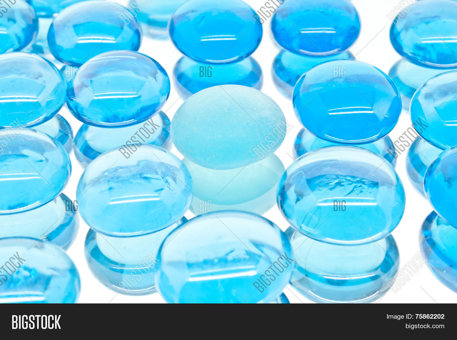 Collection Glossy Blue Image & Photo (Free Trial) | Bigstock