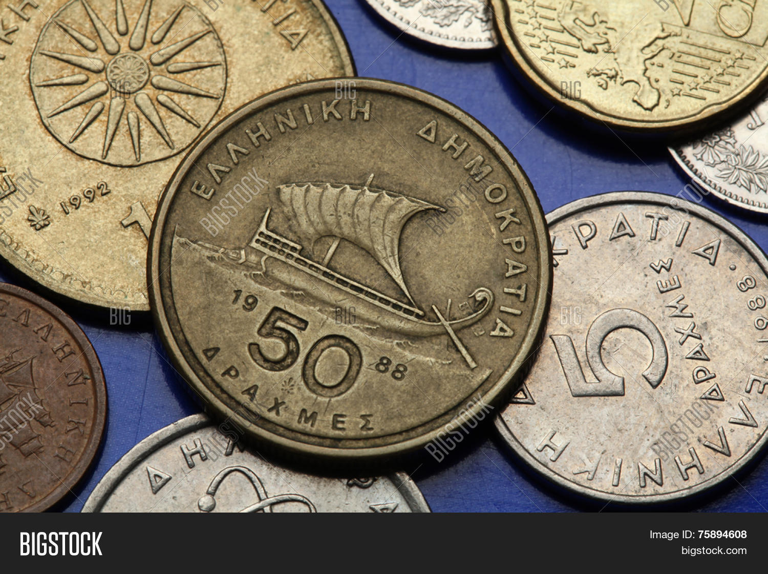 Coins Greece. Ancient Image & Photo (Free Trial) | Bigstock