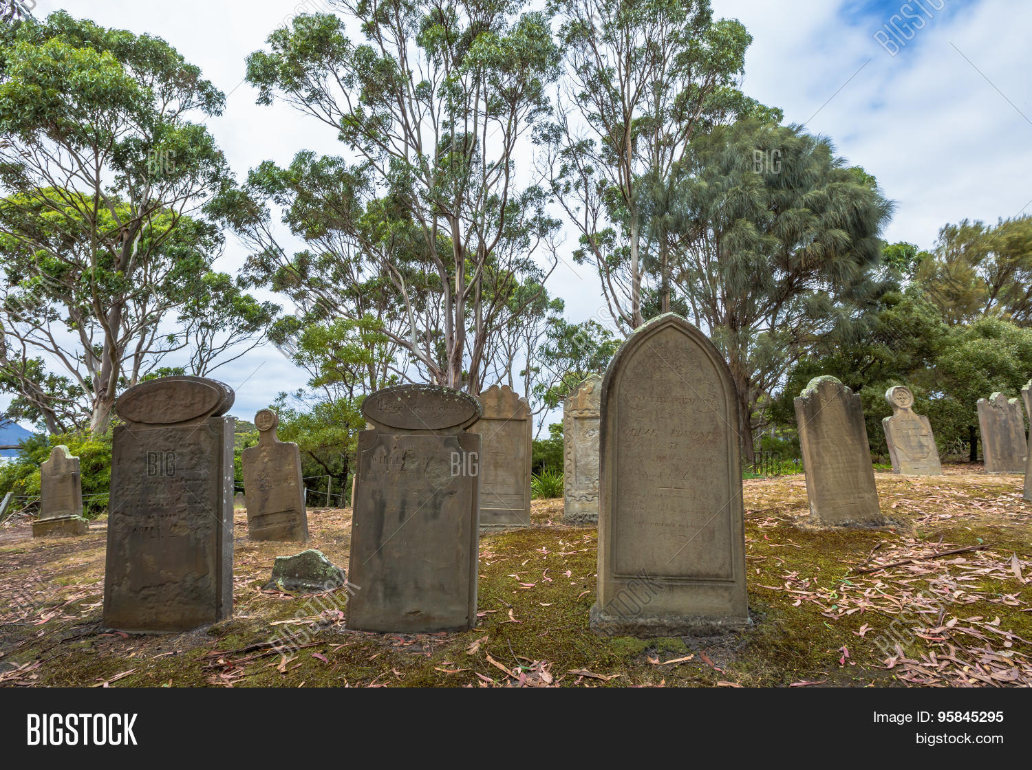 Old Graveyard Image & Photo (Free Trial) | Bigstock
