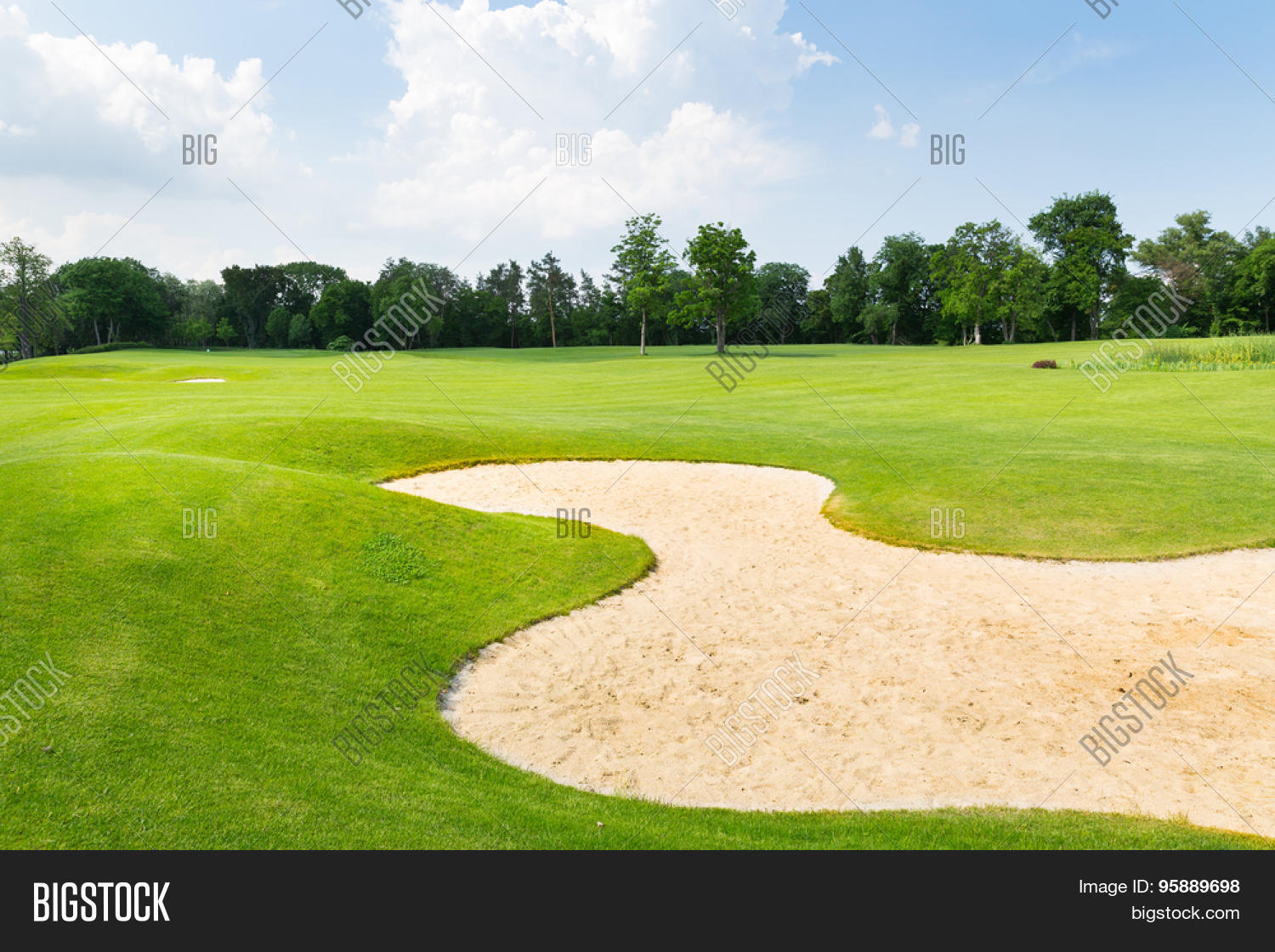 Golf Field Image & Photo (Free Trial) | Bigstock