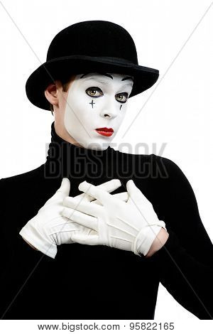Romantic Mime Artist Image & Photo (Free Trial) | Bigstock