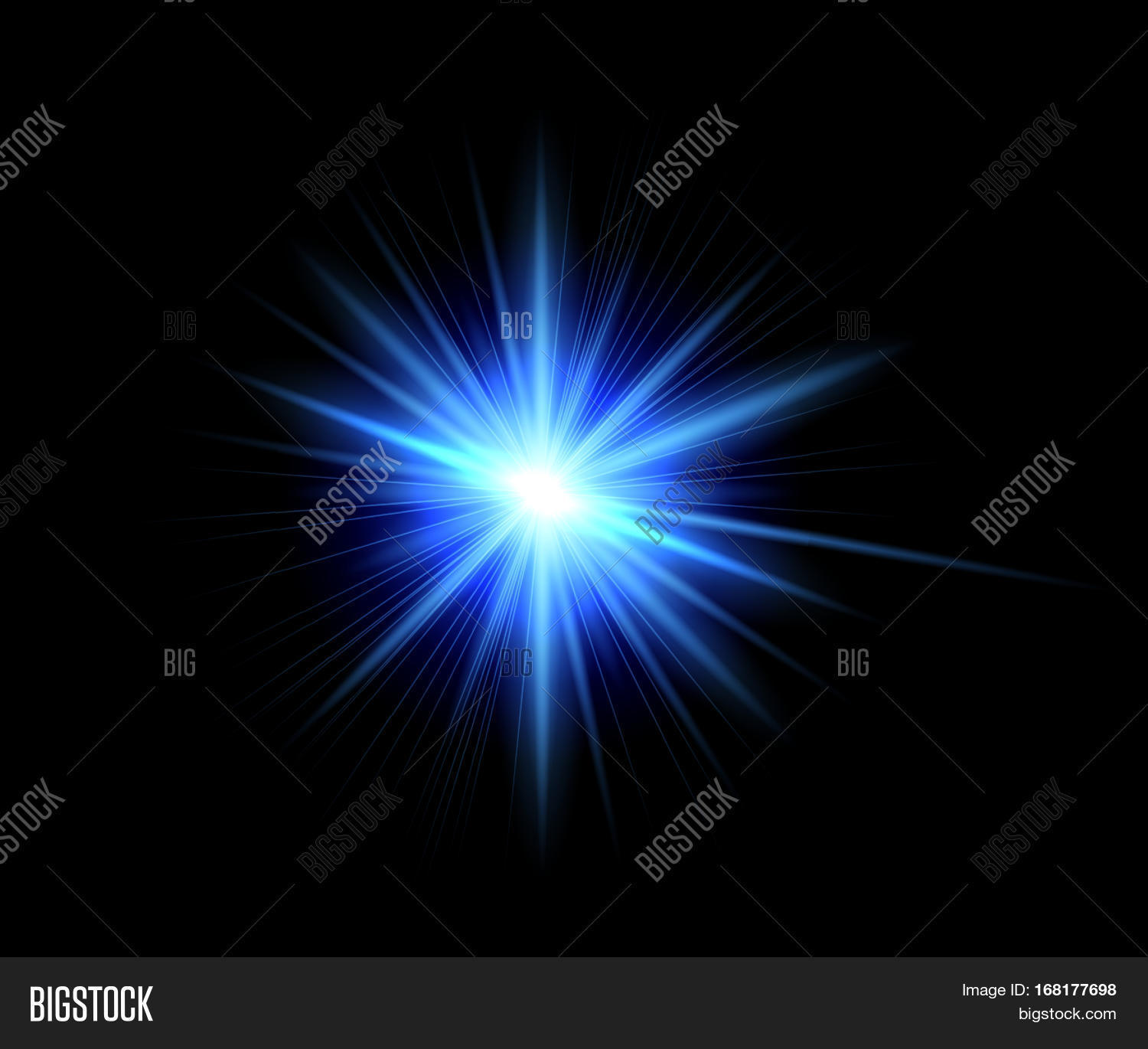 Spark Vector Light Vector & Photo (Free Trial) | Bigstock