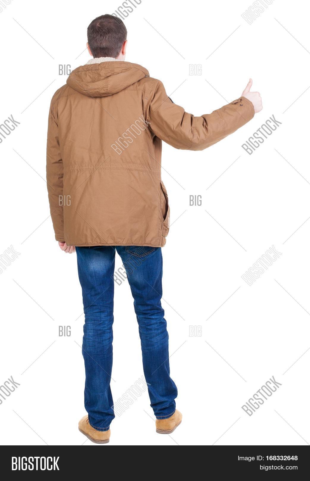 Back View Handsome Man Image & Photo (Free Trial) | Bigstock