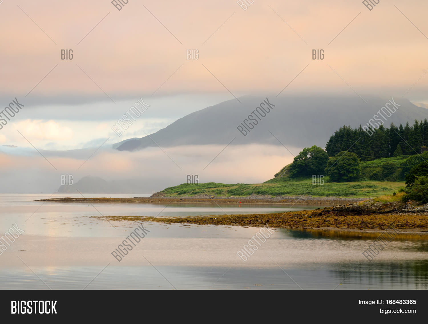 Shuna Island Coast On Image & Photo (Free Trial) | Bigstock