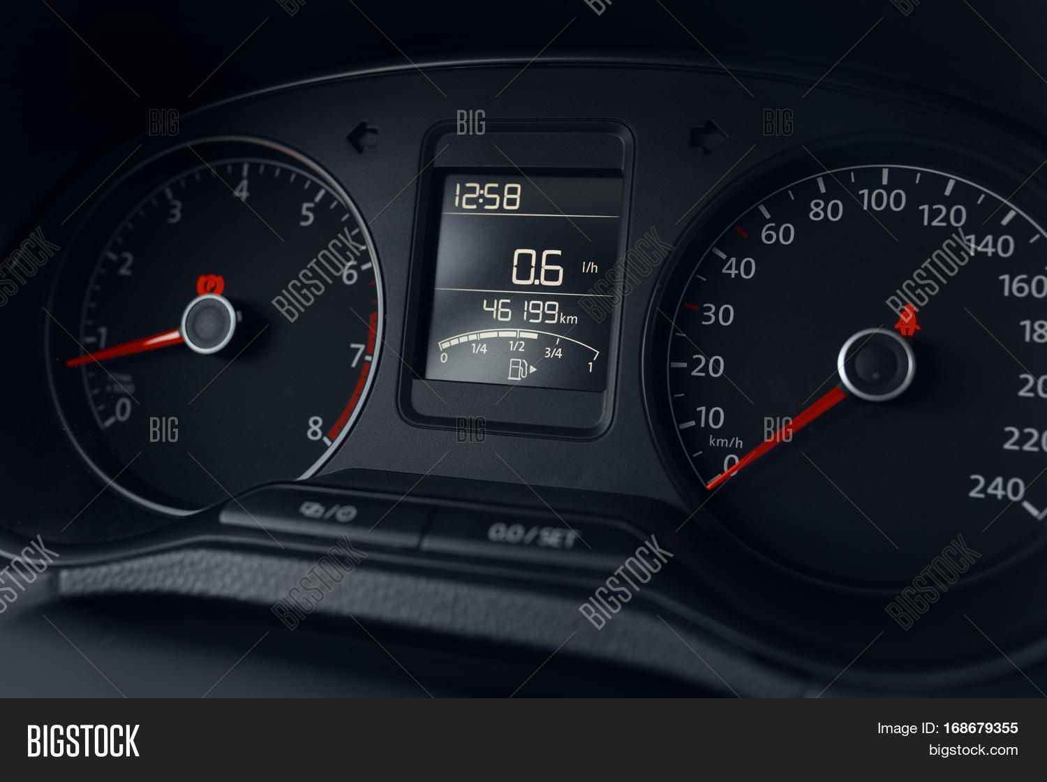 Modern Car Dashboard Image & Photo (Free Trial) | Bigstock