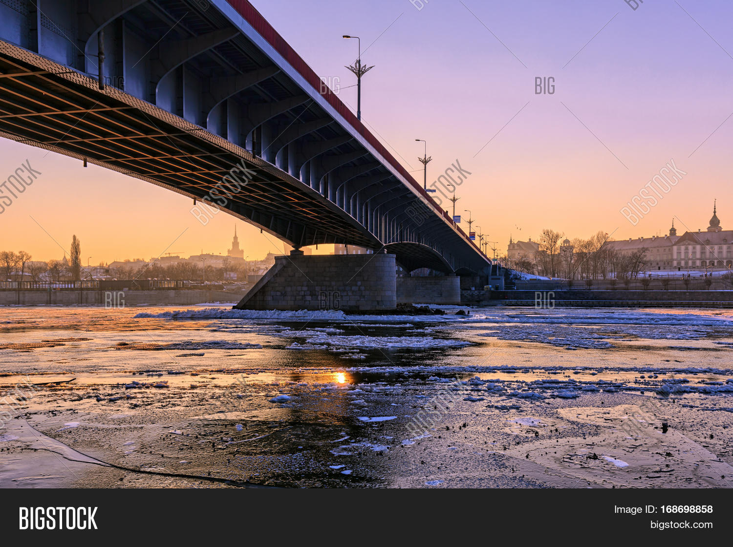 Warsaw View River Image & Photo (Free Trial) | Bigstock