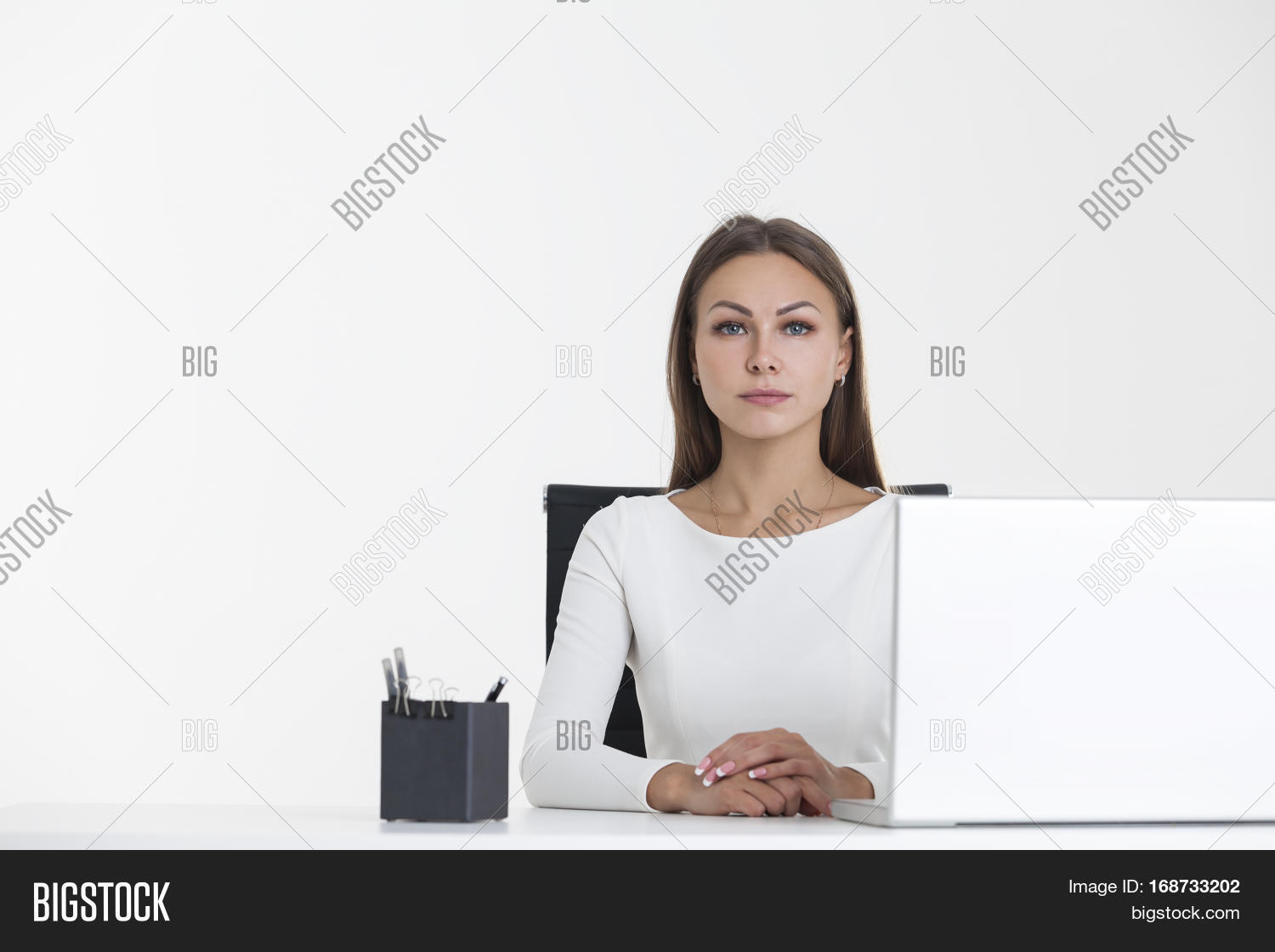 Portrait Serious Girl Image & Photo (Free Trial) | Bigstock