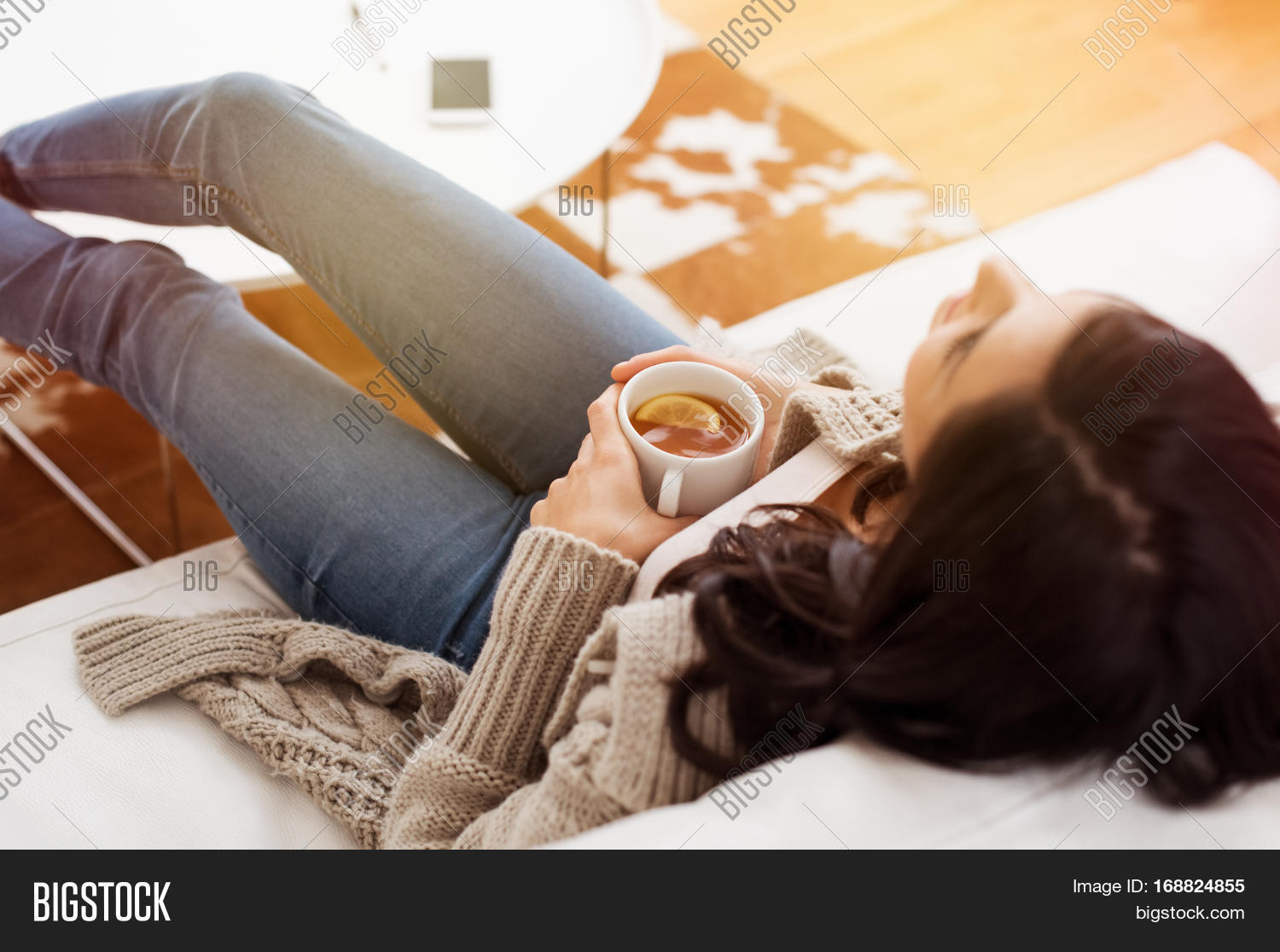 Young Woman Relaxing Image & Photo (Free Trial) | Bigstock