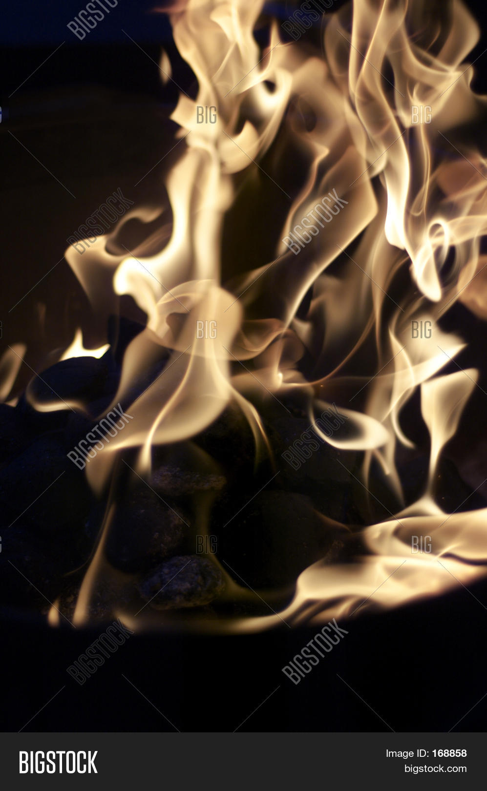 Barbeque Flames Image & Photo (Free Trial) | Bigstock