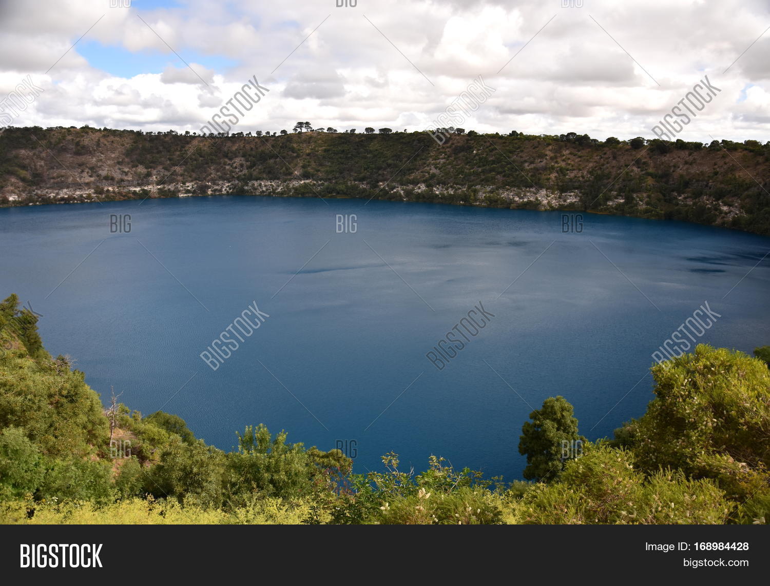 Incredible Blue Lake Image & Photo (Free Trial) | Bigstock