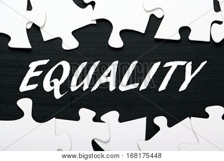 Word Equality White Image & Photo (Free Trial) | Bigstock