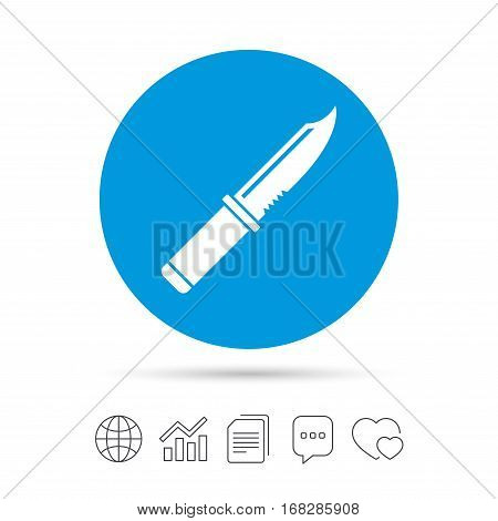 Knife Sign Icon. Vector & Photo (Free Trial) | Bigstock