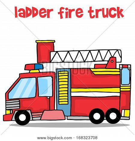 Transport Ladder Fire Vector & Photo (Free Trial) | Bigstock
