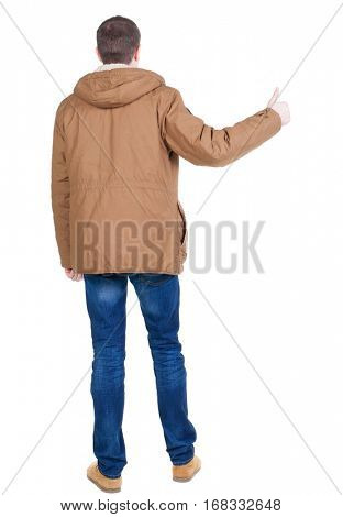 Back View Handsome Man Image & Photo (Free Trial) | Bigstock