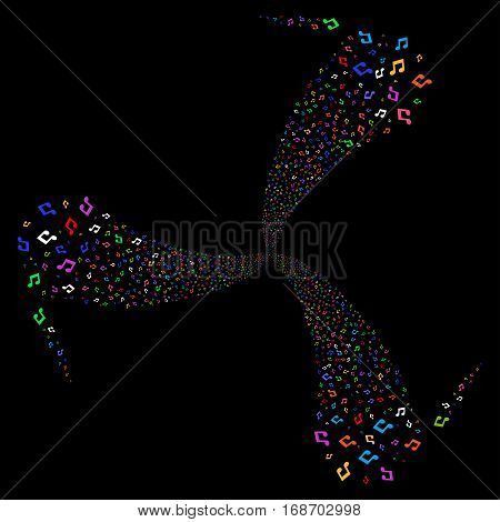 Music Notes Fireworks Vector & Photo (Free Trial) | Bigstock