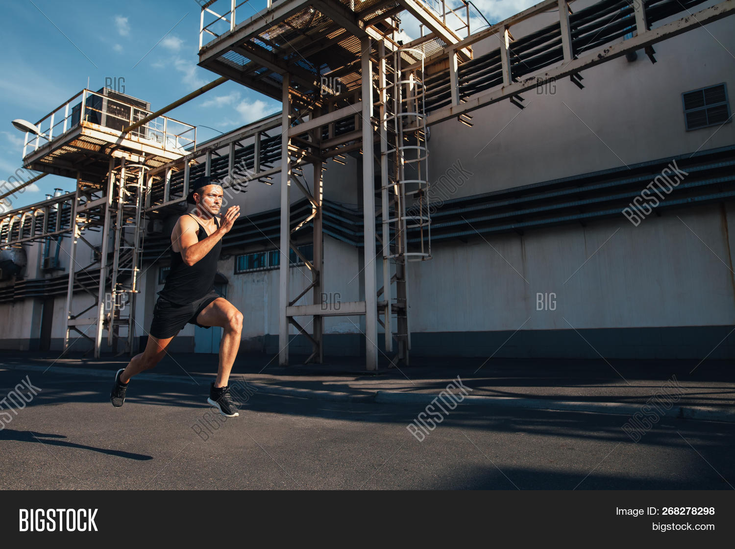 Runner Man Running Image & Photo (Free Trial) | Bigstock