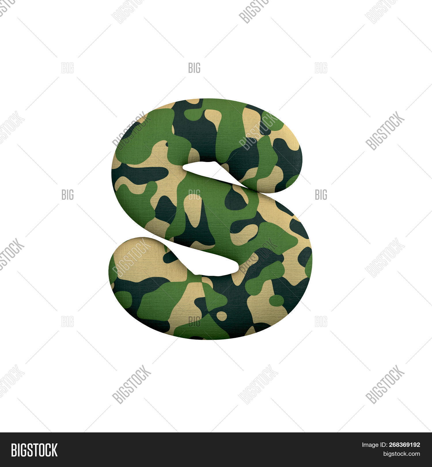 Army Letter S - Lower- Image & Photo (Free Trial) | Bigstock