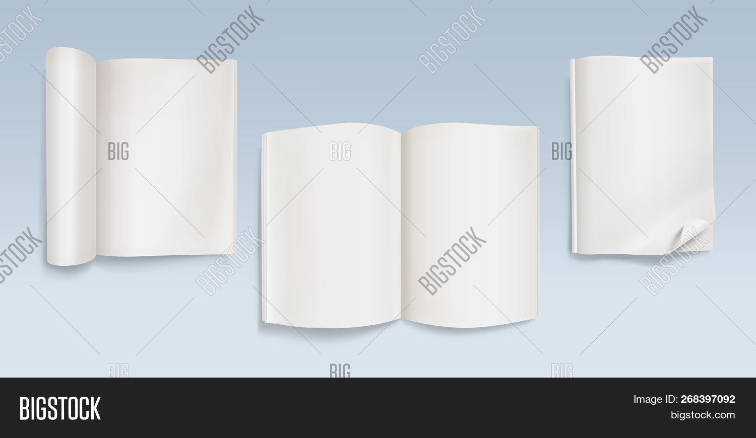 Book Empty Pages Image & Photo (Free Trial) | Bigstock