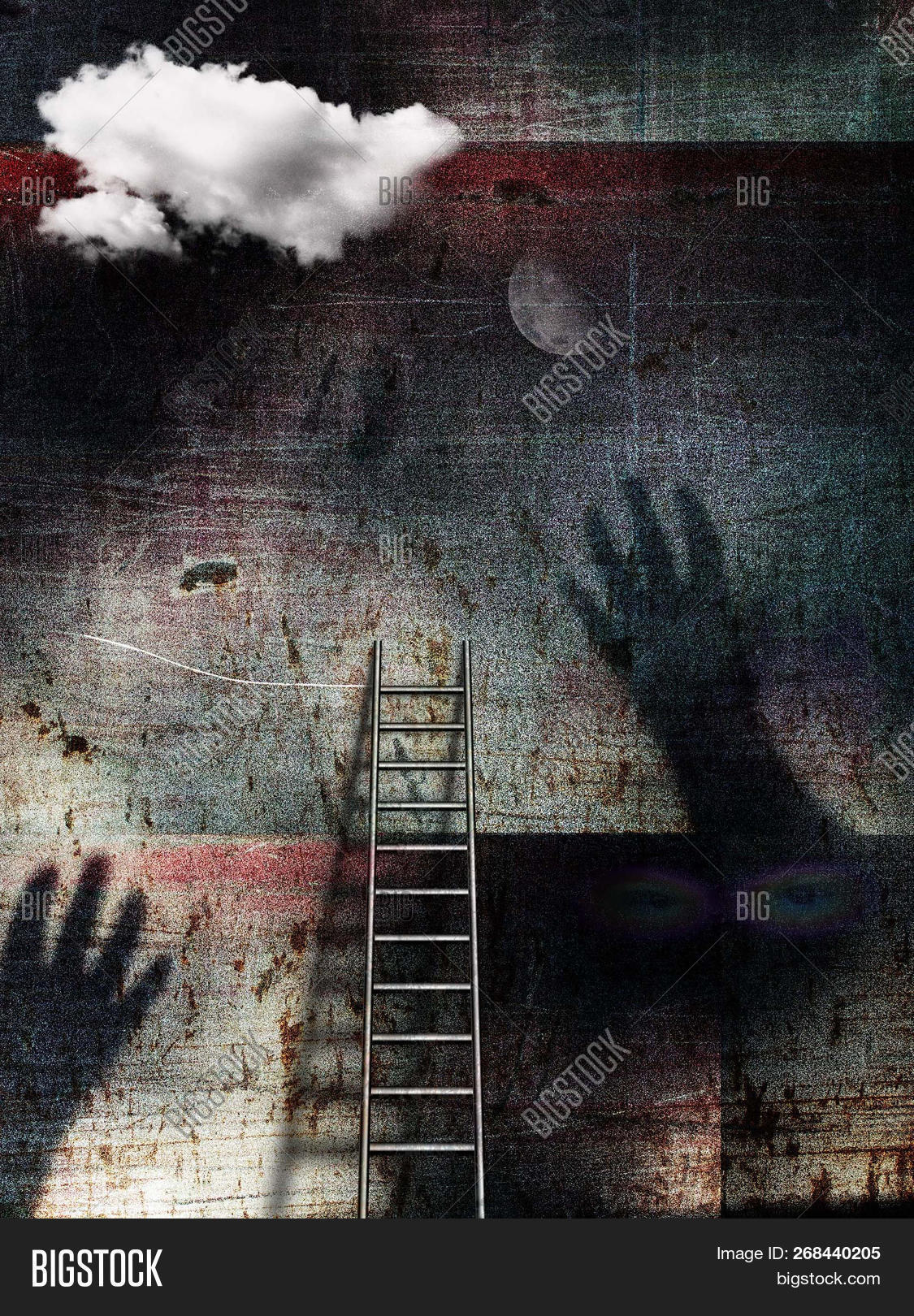 Creepy Scene. Shadow Image & Photo (Free Trial) | Bigstock