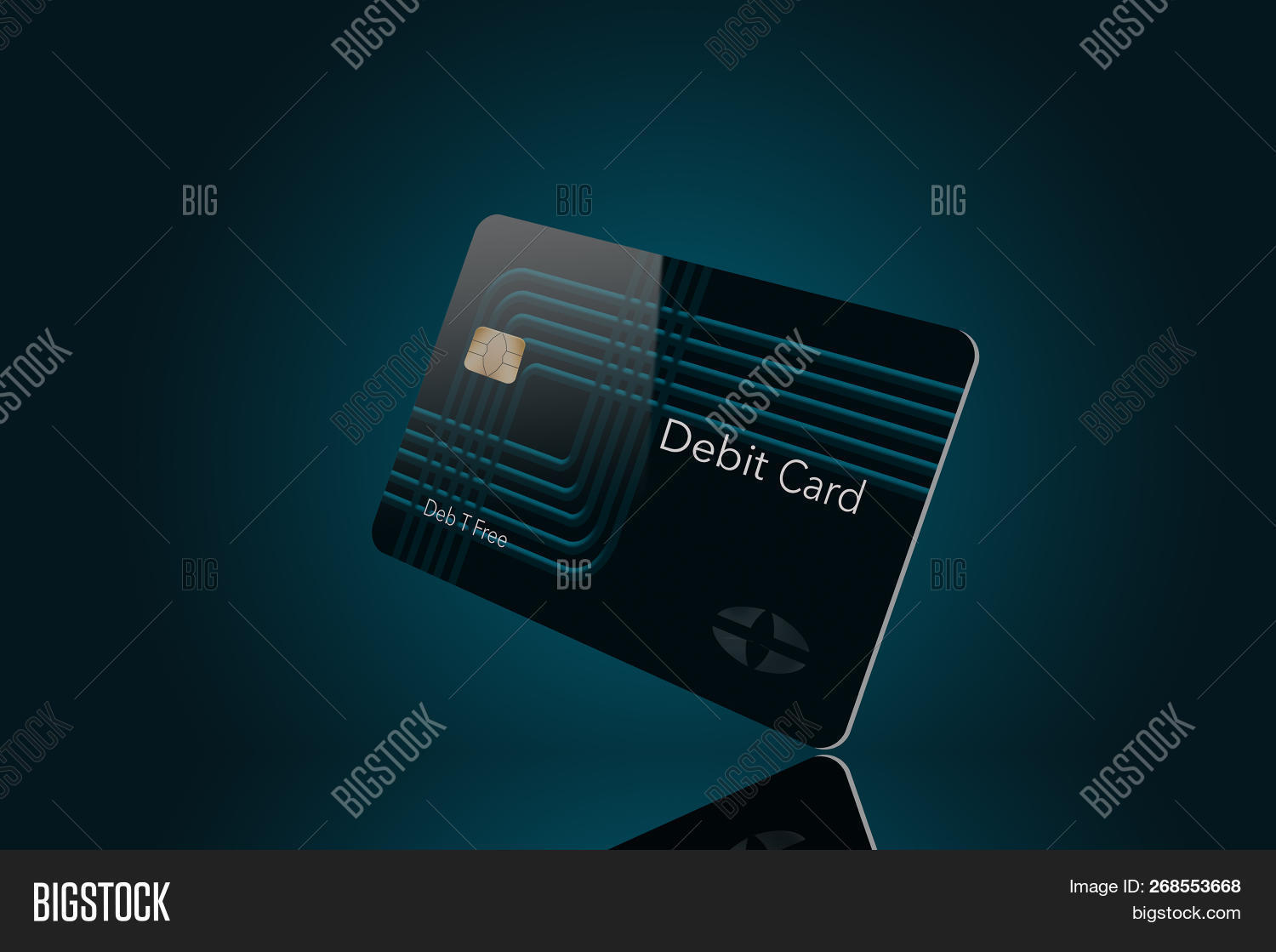 Here Modern Debit Card Image & Photo (Free Trial) | Bigstock