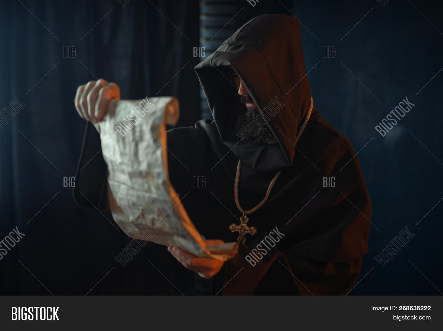 Medieval Monk Evil Image & Photo (Free Trial) | Bigstock