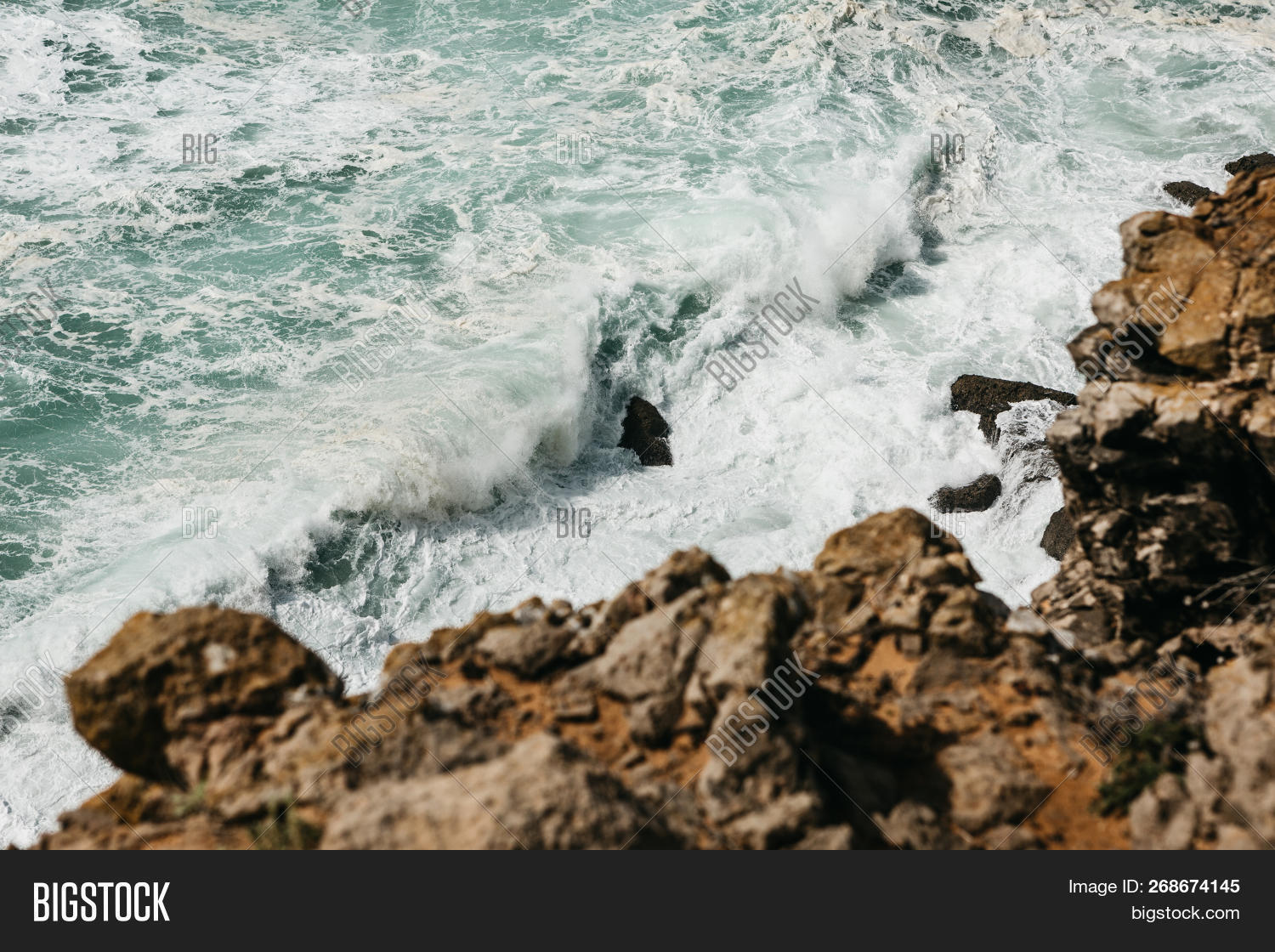 Top View Waves Image & Photo (Free Trial) | Bigstock