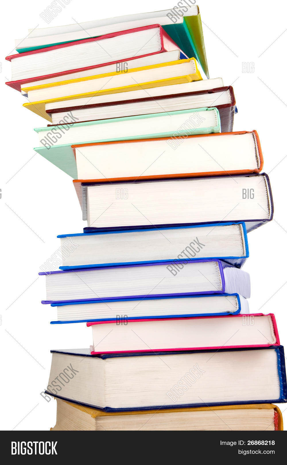 Big Pile New Books Image & Photo (Free Trial) | Bigstock
