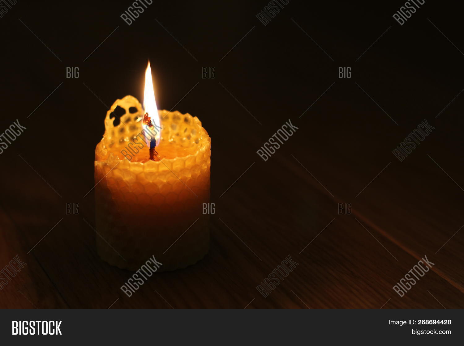 Candle, One Candle Image & Photo (Free Trial) | Bigstock