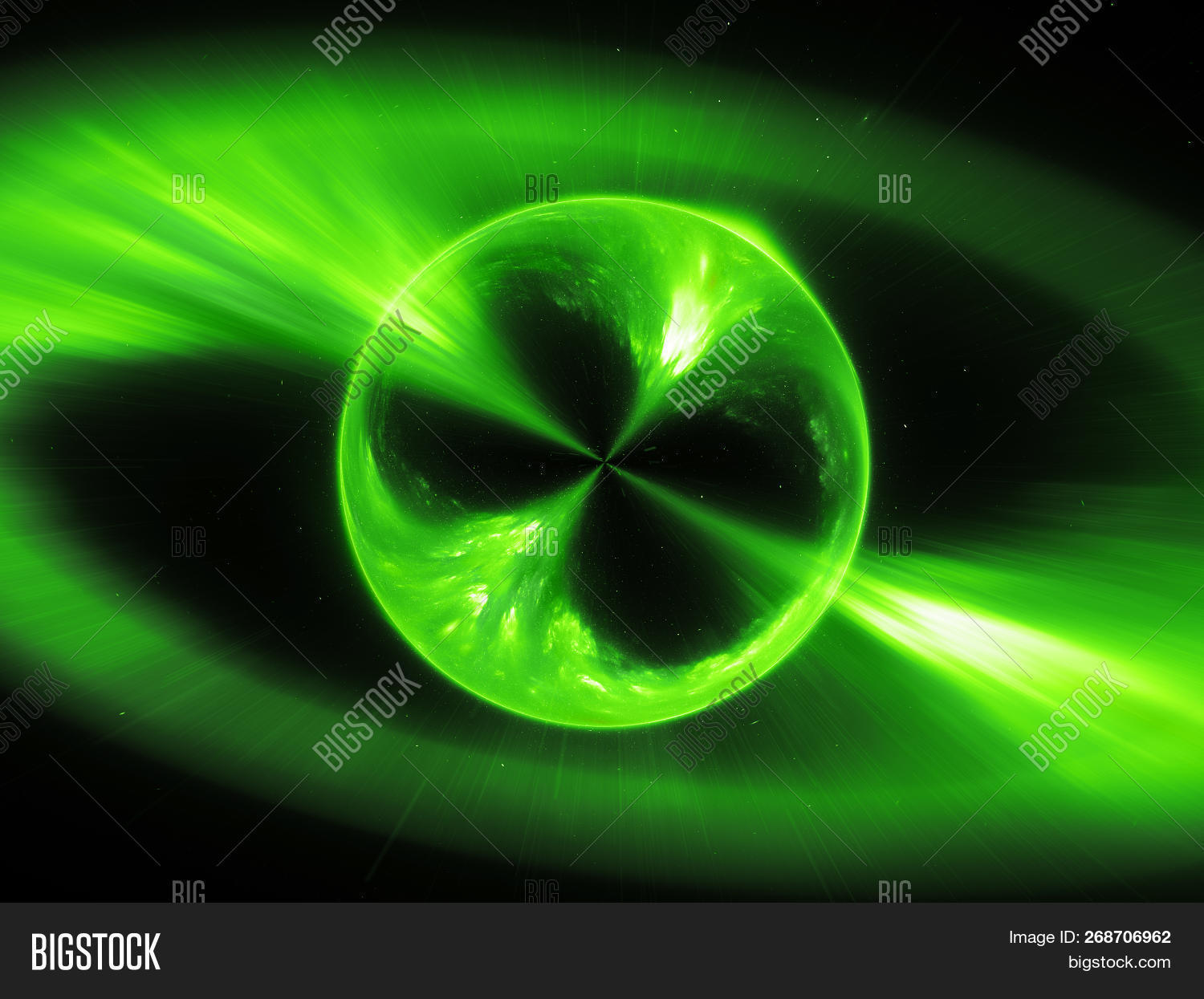 Green Glowing Image & Photo (Free Trial) | Bigstock