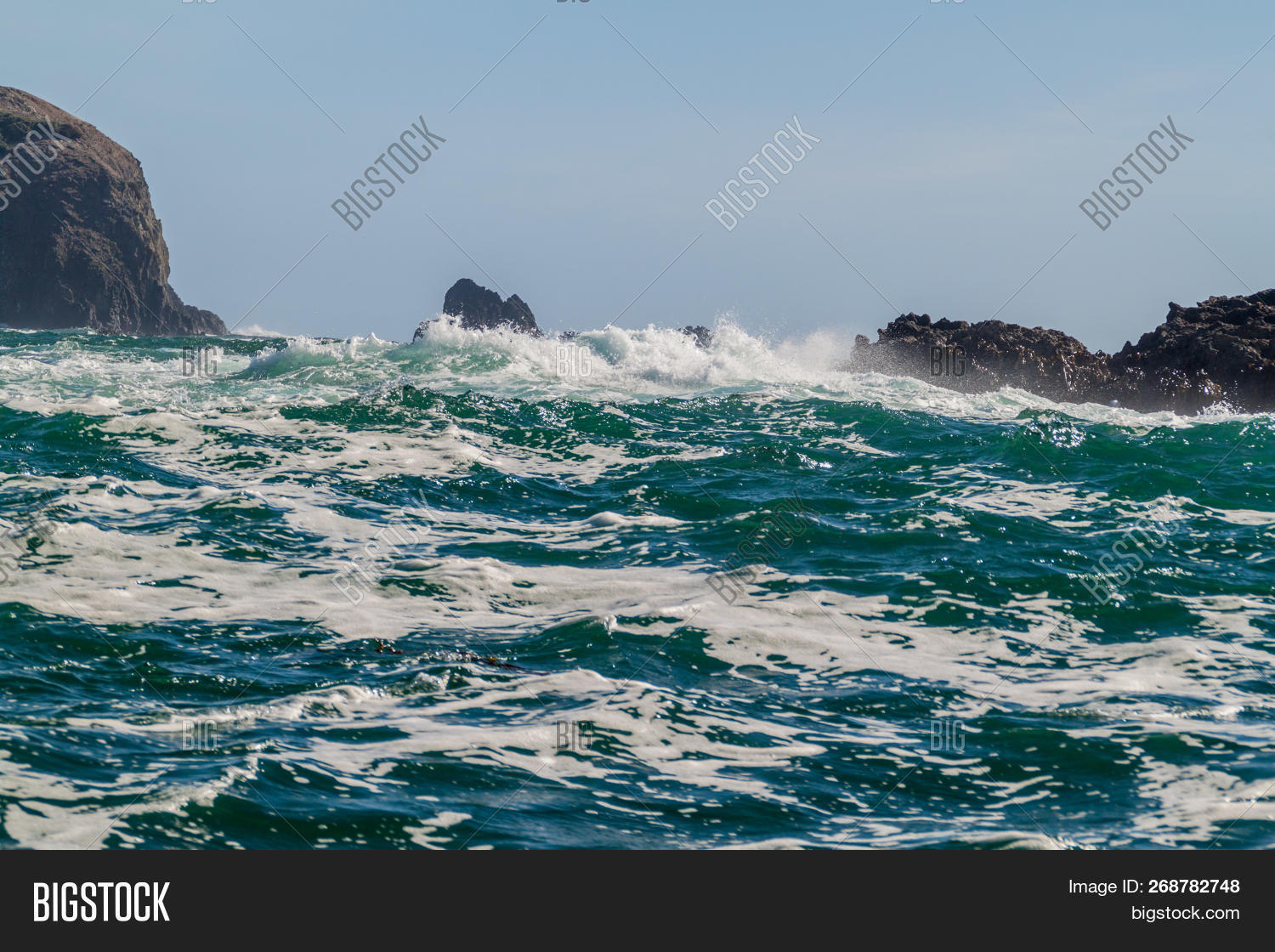 Big Waves Splash On Image & Photo (Free Trial) | Bigstock