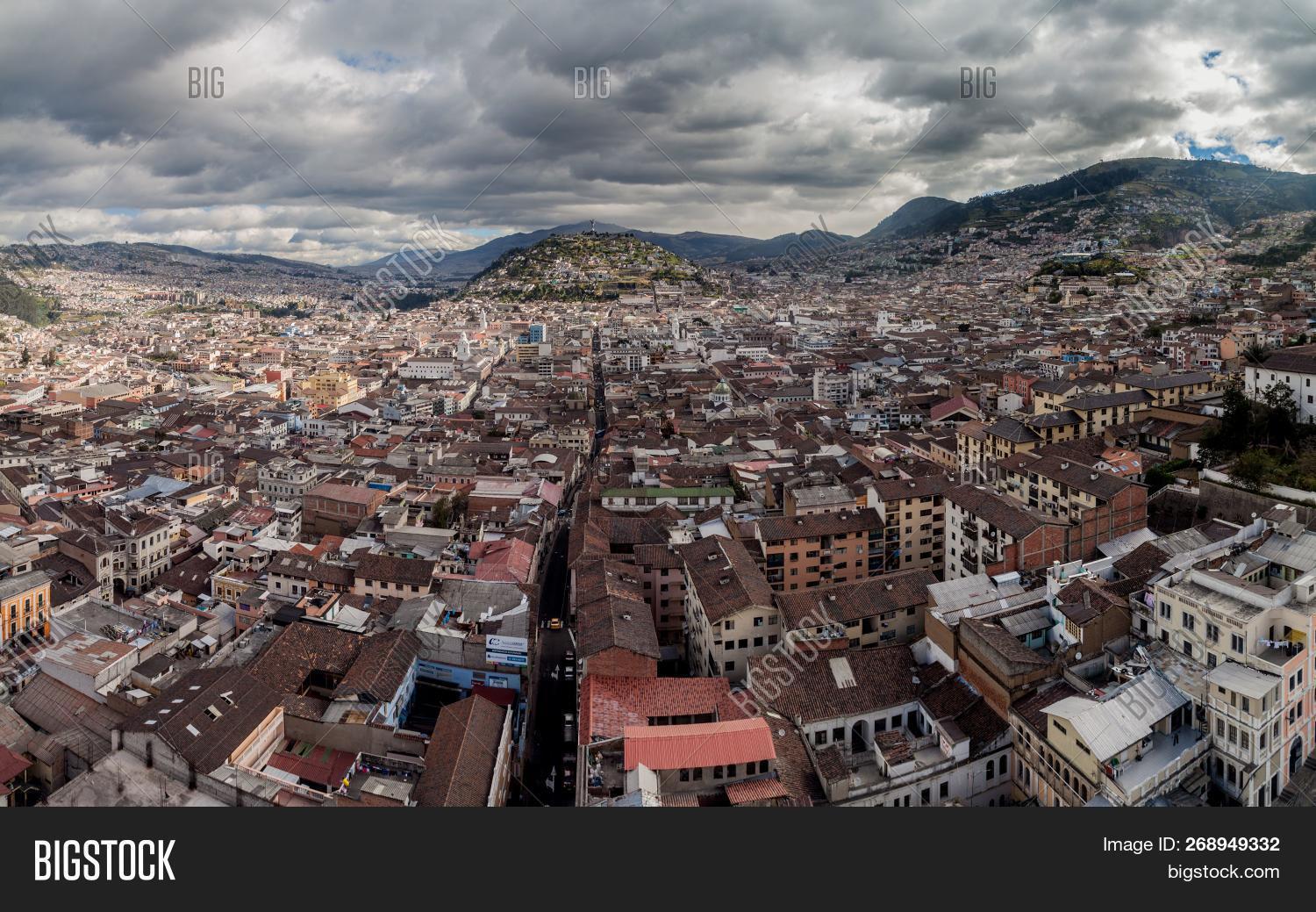 Aerial View Quito, Image & Photo (Free Trial) | Bigstock