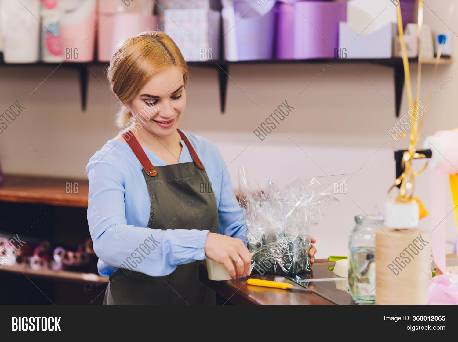 Female Sales Assistant Image & Photo (Free Trial) | Bigstock