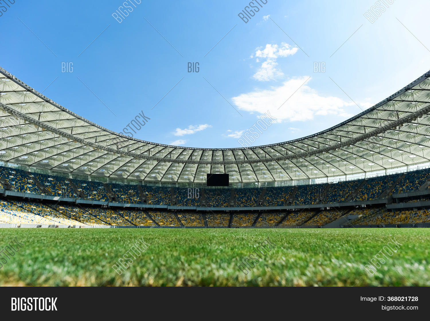 Grassy Football Pitch Image & Photo (Free Trial) | Bigstock