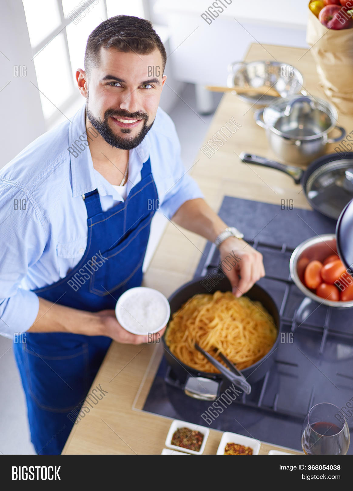 Man Preparing Image & Photo (Free Trial) | Bigstock