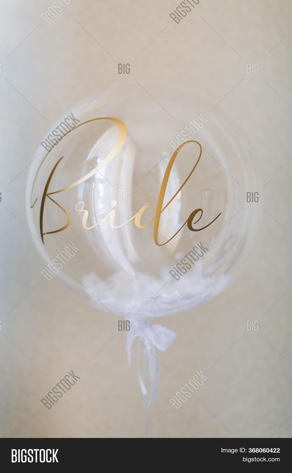 Baloon Bride Writing Image & Photo (Free Trial) | Bigstock