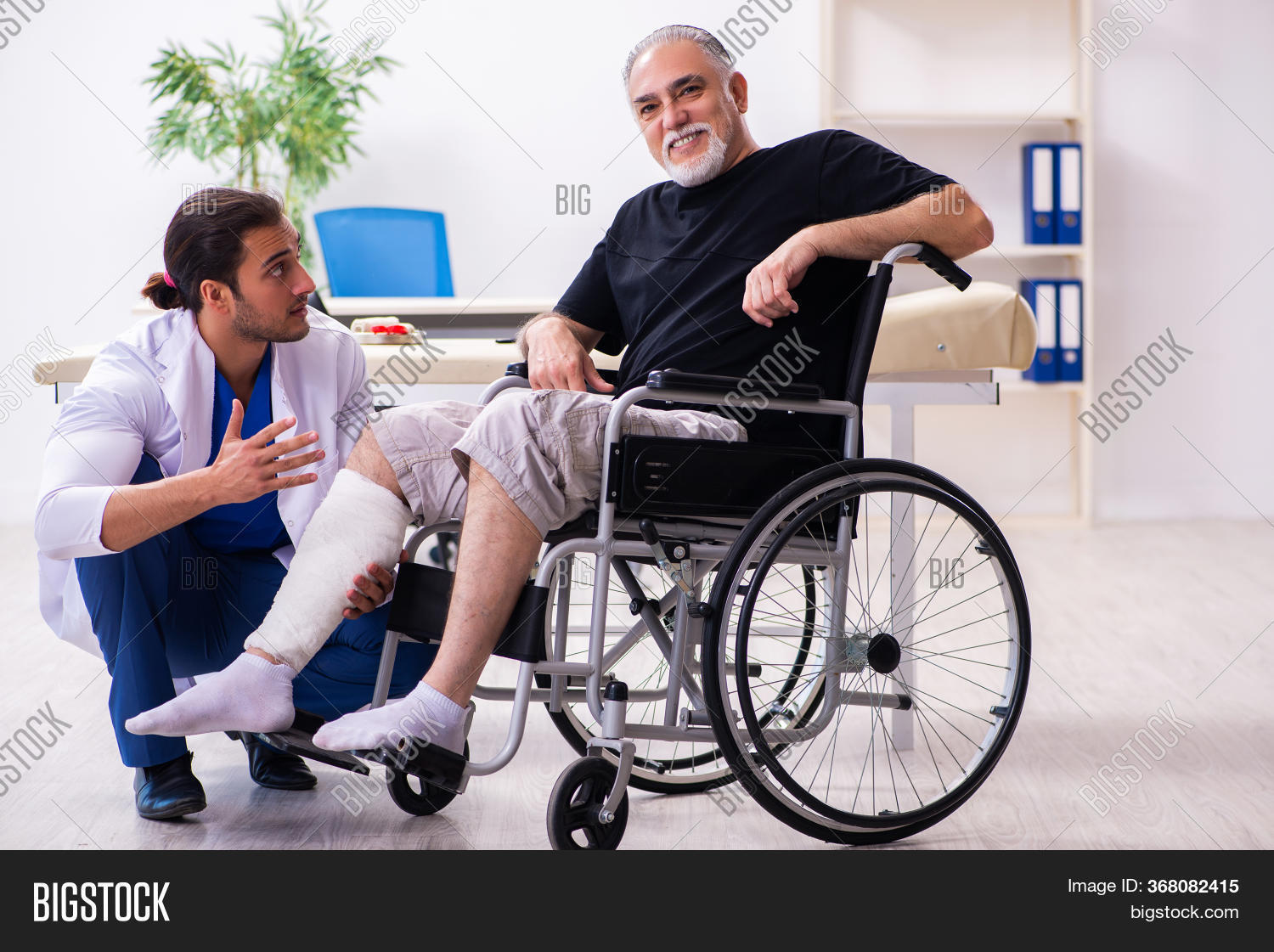 Old Injured Man Image & Photo (Free Trial) | Bigstock