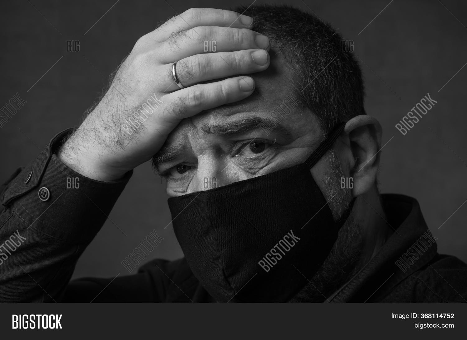Sad Adult Man Medical Image & Photo (Free Trial) | Bigstock